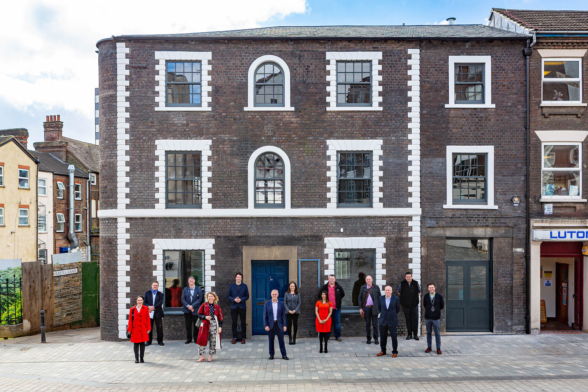 Celebrating the completion of Hat Works Creative Workspace | THE ...