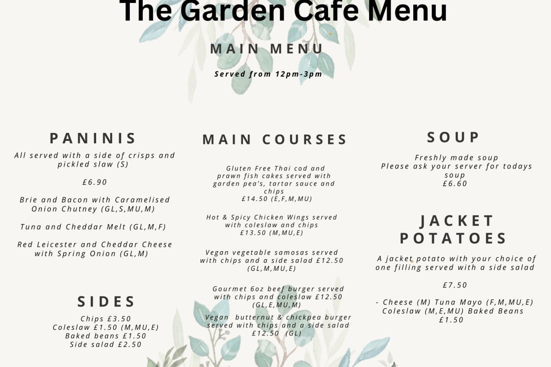 The Garden Café | THE CULTURE TRUST LUTON